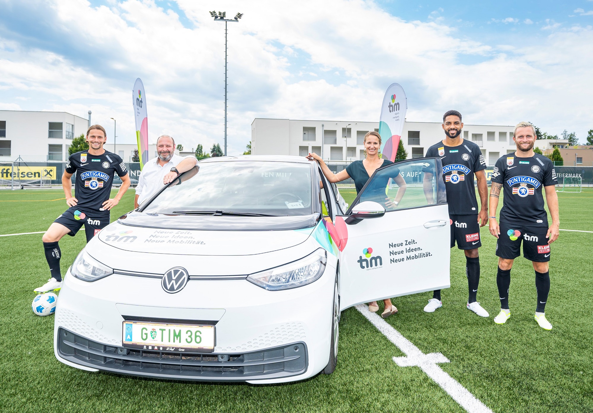 Sturm und GAK setzen auf "tim"-Carsharing - Holding Graz