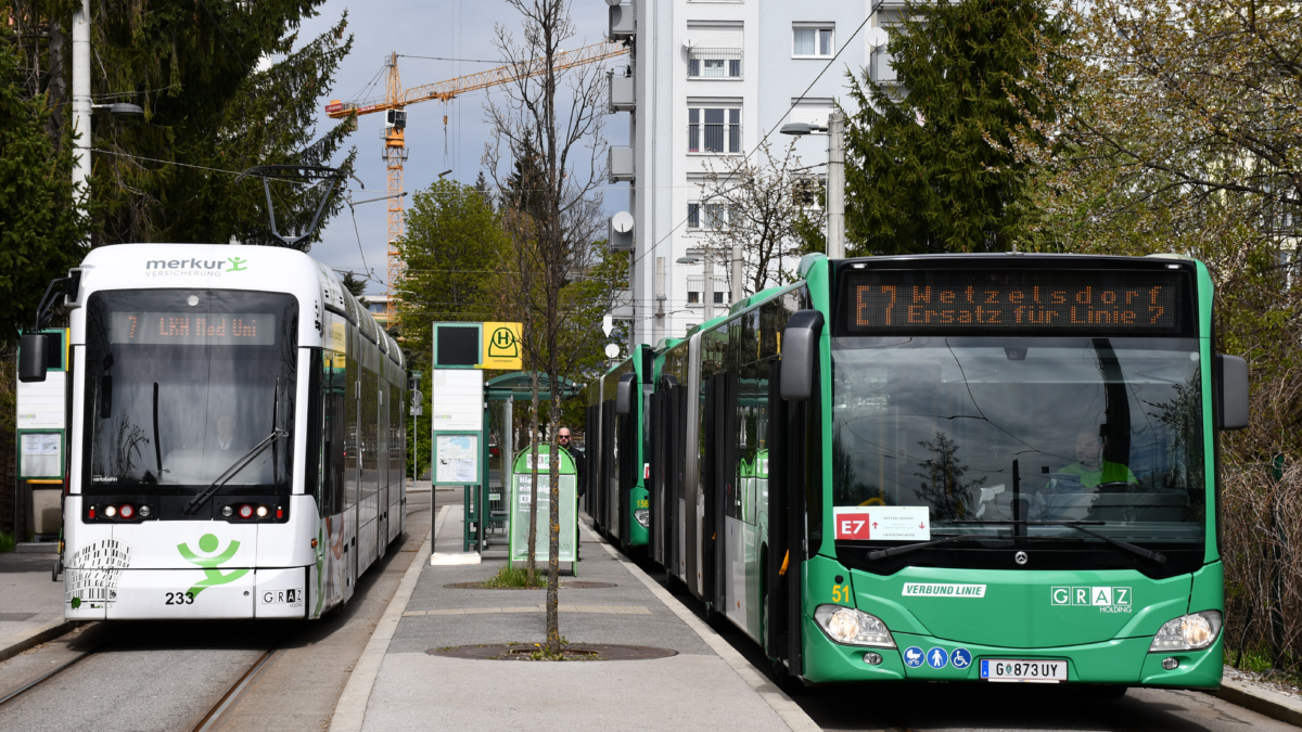 Immer mehr Grazer:innen sind mit tim unterwegs - Holding Graz