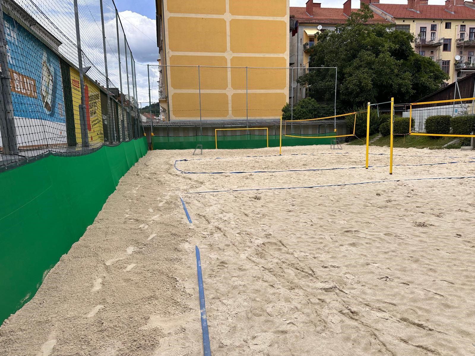 Beachvolleyball im Margaretenbad wieder möglich - Holding Graz